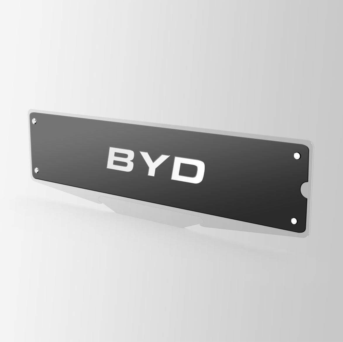 BYD Inspired Show Plate – Xignature Plates