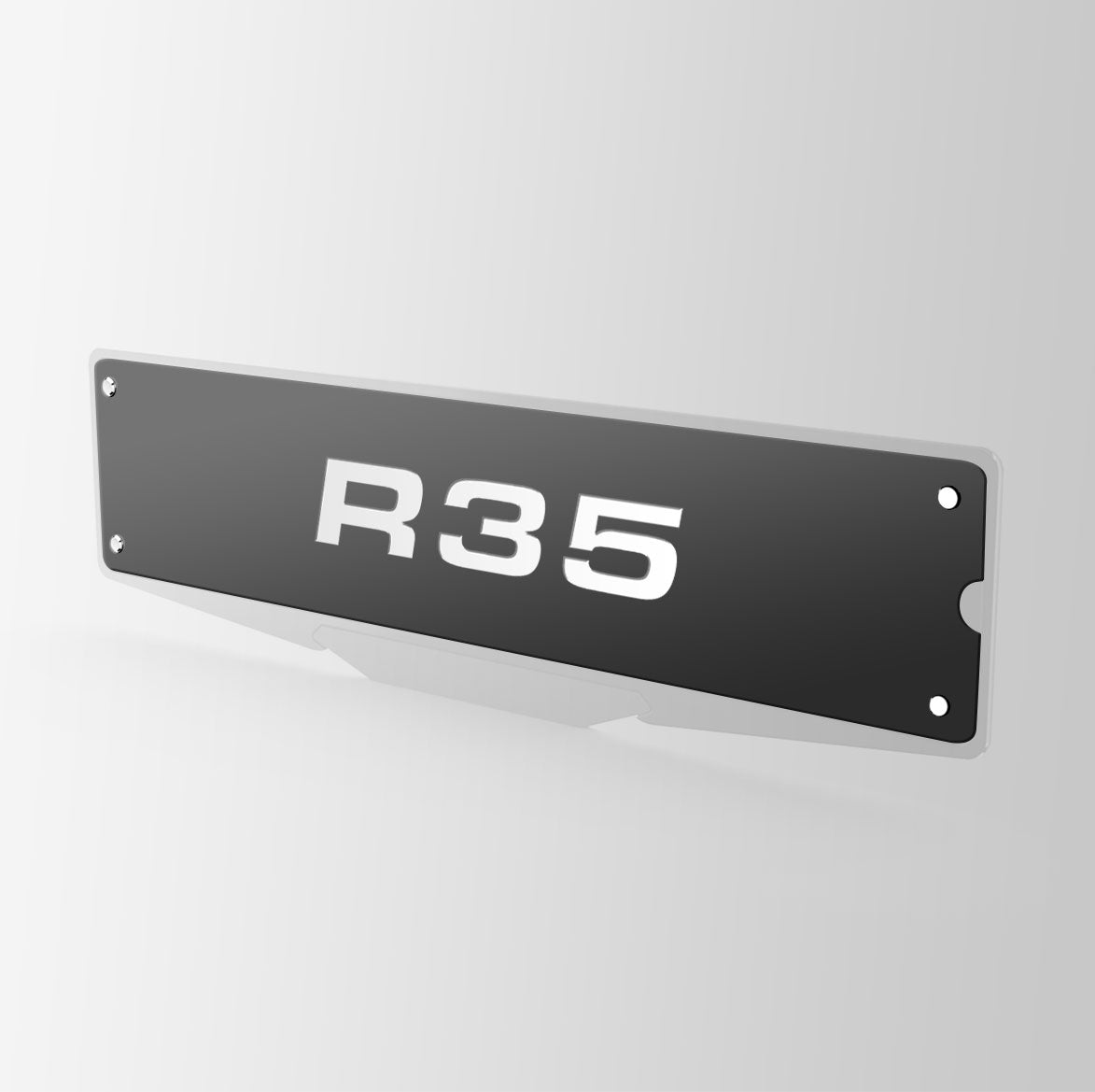 R35 Platform Show Plate – Xignature Plates
