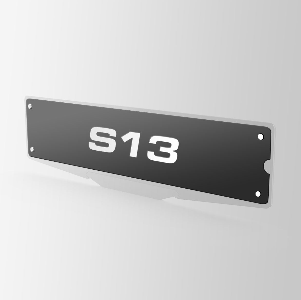 S13 Platform Show Plate – Xignature Plates